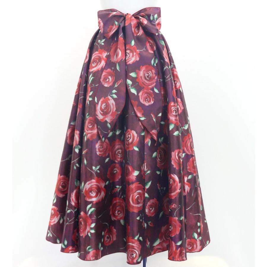 フラメンコ ロングサーキュラースカート ローズ ワイン FS-60 : emika - 通販 - Yahoo!ショッピング