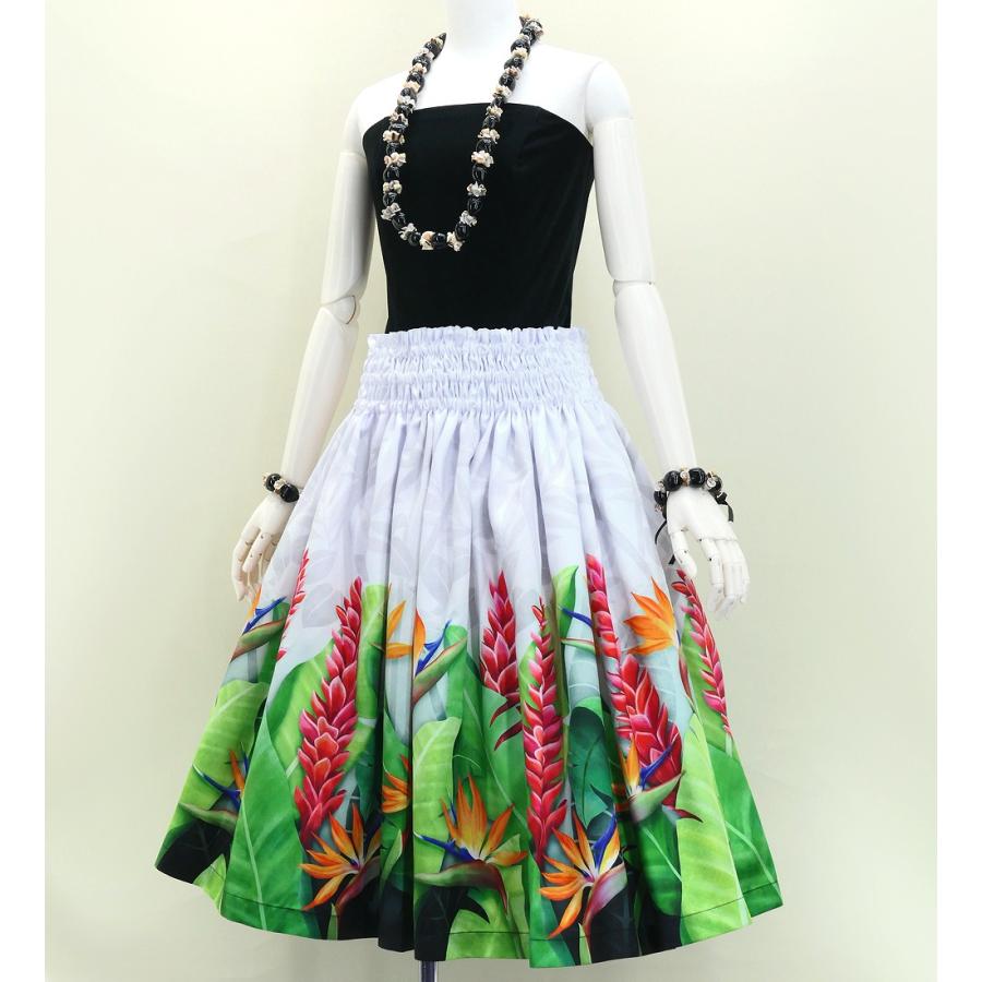 フラダンス シャンタン パウスカート シングル レッドジンジャー＆ストレリチア J3086-1 : emika - 通販 - Yahoo!ショッピング