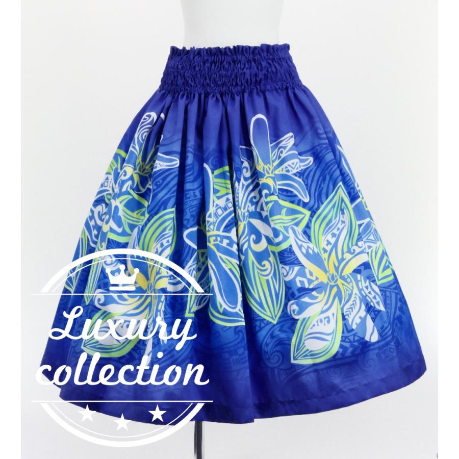 フラダンス シャンタン パウスカート シングル ティアレ×カヒコ ブルー J3198bl : emika - 通販 - Yahoo!ショッピング