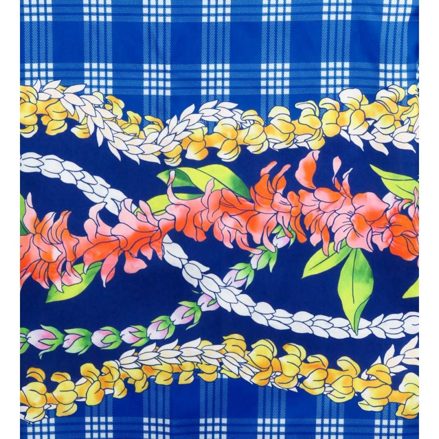 フラダンス シャンタン パウスカート シングル パラカ×レイ ブルー J3203bl : emika - 通販 - Yahoo!ショッピング