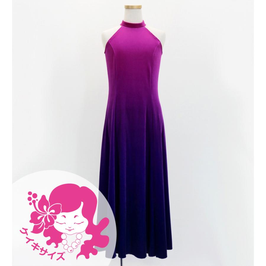 フラドレス ケイキ [120・140] アメリカンスリーブ ロング丈 パープル×ダークパープル Jp73pudpu : emika - 通販 - Yahoo!ショッピング