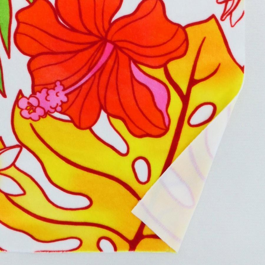 ハワイアン生地 ハイビスカス柄 コシボ・シャンタン・ストレッチベロア選べる生地 ホワイト×レッド KH-636-WHRD 3-5営業日後発送 :KH-636-WHRD:emika - 通販 ...