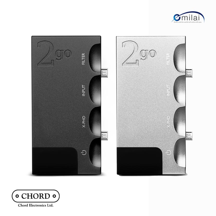 CHORD 2go Black Silver CHO-2GO-BLK CHO-2GO-SLV : Emilai Direct - 通販 ...