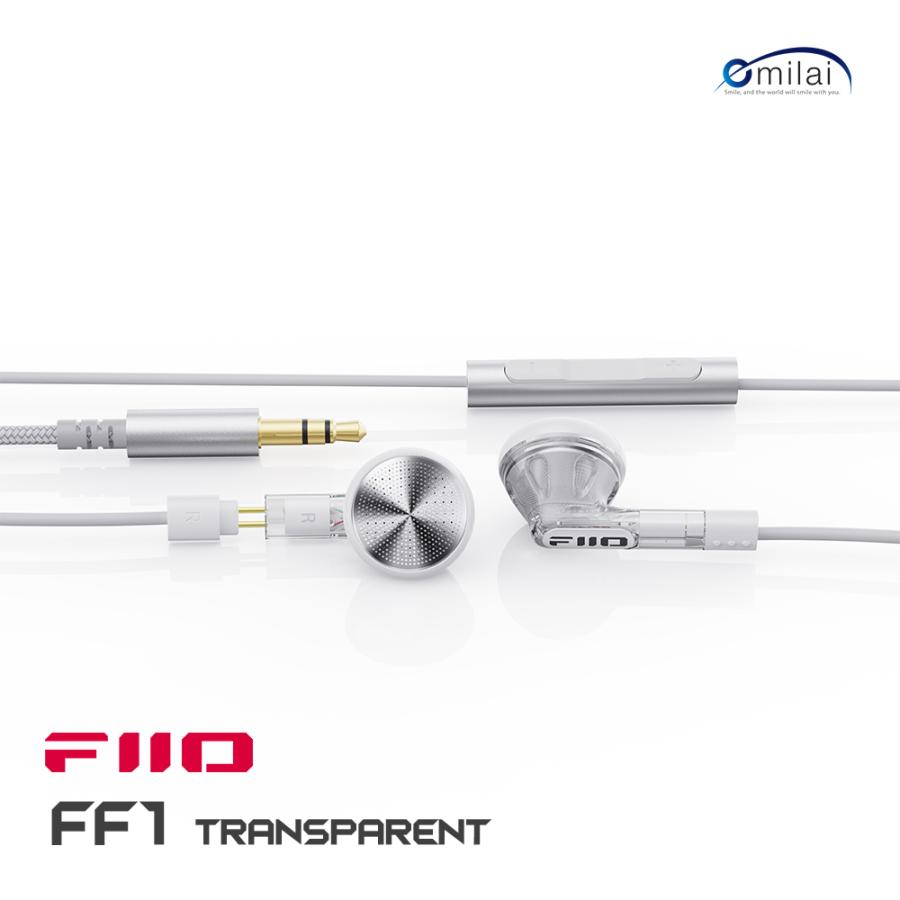 FIIO FF1 FIO-IEM-FF1-T イントラコンカ型 開放型 インナーイヤー型 有線 イヤホン イヤフォン : fio-iem ...