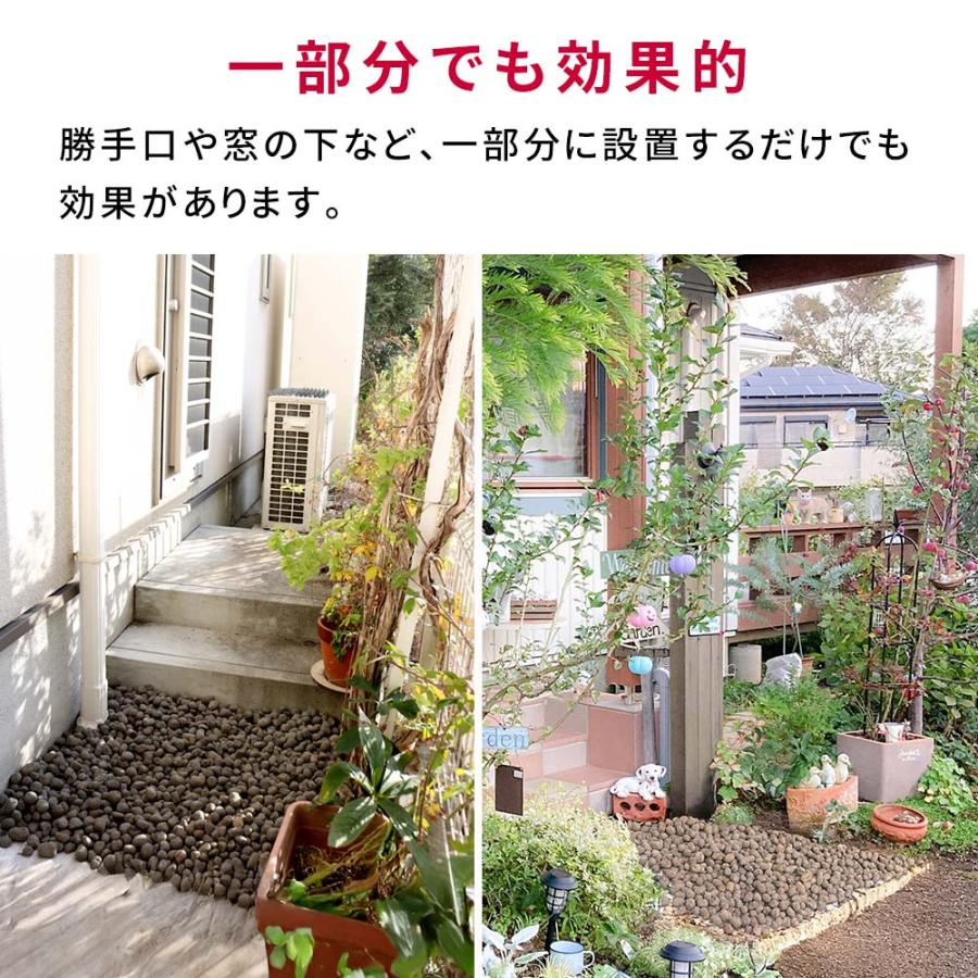 音で撃退！ セラミック防犯砂利 40L (1m2) EXBJ-40L 住まいスタイル : お庭の宅配便Yahoo!店 - 通販 - Yahoo!ショッピング