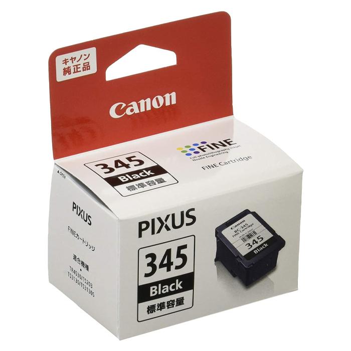 キヤノン（Canon） 純正 インクカートリッジ FINEカートリッジ BC-345 ブラック 標準容量【60サイズ】 : 家電と雑貨の ...