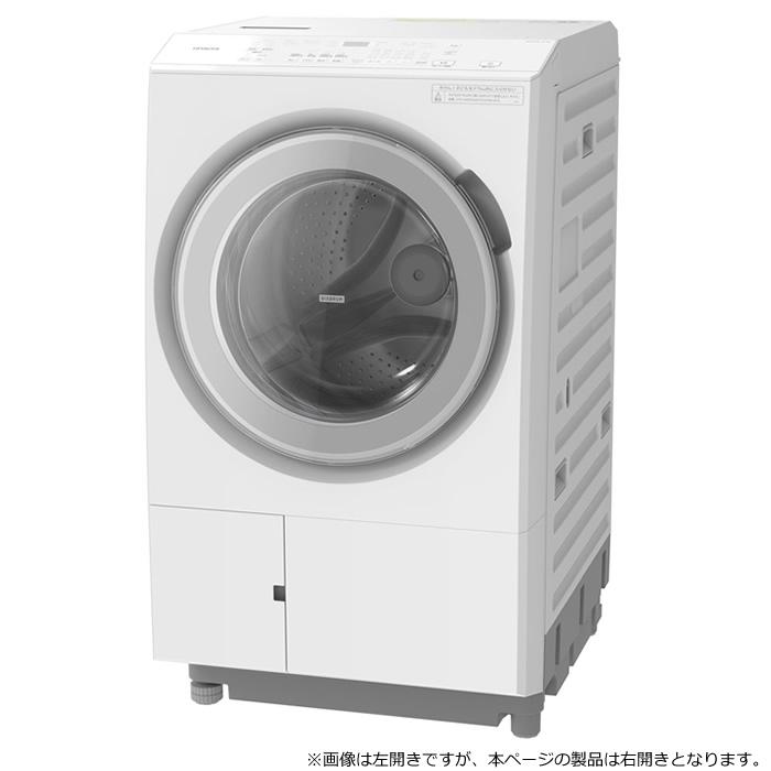 ビッグドラム 【配送＆設置無料】日立 ドラム式洗濯乾燥機 右開き BD-SX130KR-W ホワイト HITACHI : 家電と雑貨のemon(えもん) - 通販 - Yahoo!ショッピング