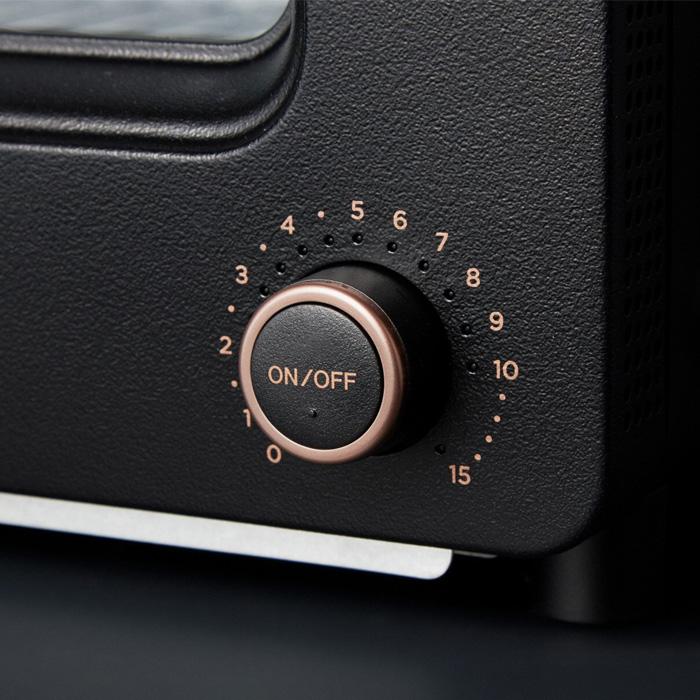 BALMUDA The Toaster バルミューダ ザ・トースター プロ Pro サラマンダー機能付き スチームトースター K11A-SE-BK ブラック : 家電と雑貨のemon(えもん ...