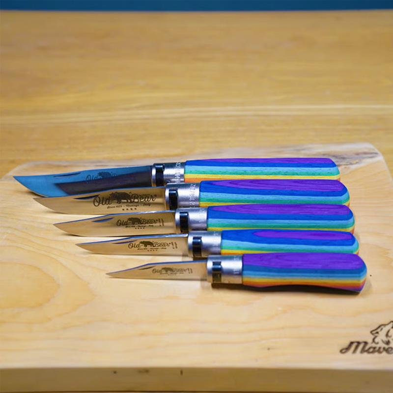 Old Bear ステンレスナイフ RAINBOW XS〜XL レインボー Antonini アントニーニ オールドベア oldbear ナイフ折り畳み フォールディングナイフ : e ...