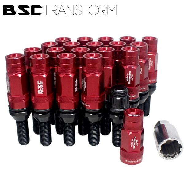 BSC Gravity BSCトランスフォームボルト 20本セット【レッド】M14 : e-monoplus車バイクのパーツ専門店 - 通販 - Yahoo!ショッピング