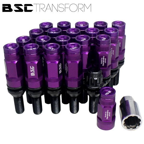 BSC Gravity BSCトランスフォームボルト 20本セット【パープル】M14 : e-monoplus車バイクのパーツ専門店 - 通販 - Yahoo!ショッピング