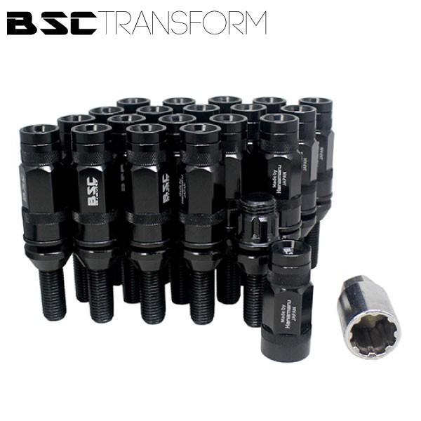 BSC Gravity BSCトランスフォームボルト 20本セット【ブラック】M14 : e-monoplus車バイクのパーツ専門店 - 通販 - Yahoo!ショッピング