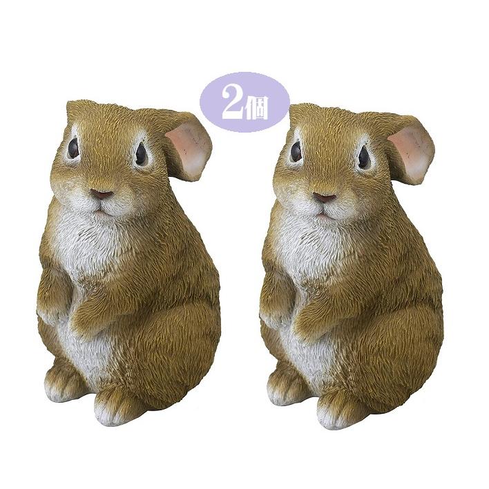 ミニうさぎ2個組 オーナメント ガーデン インテリア SV-5868 庭 玄関 可愛い オブジェ 置き物 : いいもの見つけた! - 通販 - Yahoo!ショッピング