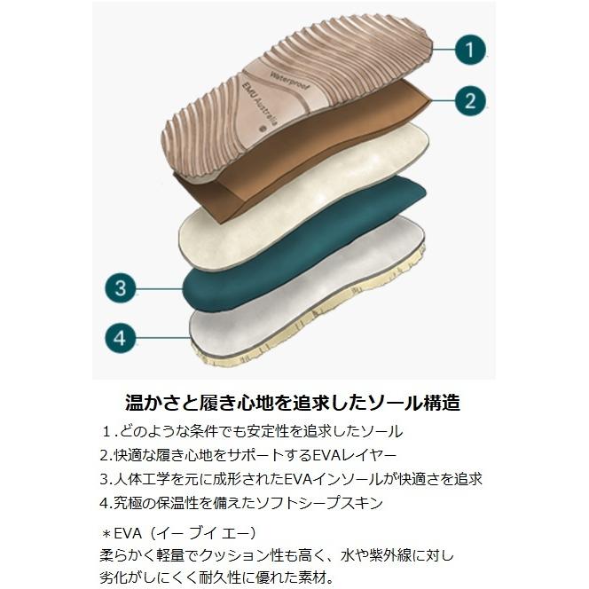 EMU Australia 公式 エミュ Moonta 防水 レイン シープスキン ムートン 靴 ブーツ サイドファスナー ロング レディース ...