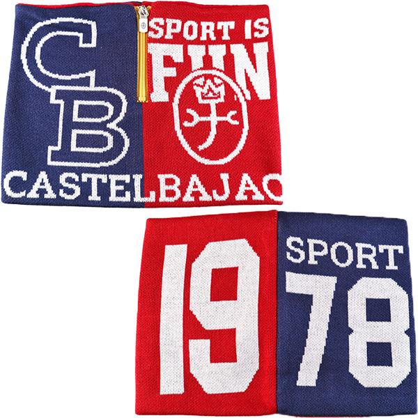 CASTELBAJAC ・カステルバジャック ネックウォーマー マフラー SALE／24-25新作 秋冬 家紋＆ロゴ メンズ ゴルフ 日本製 cp7234482-124-59 : えむえむ ...