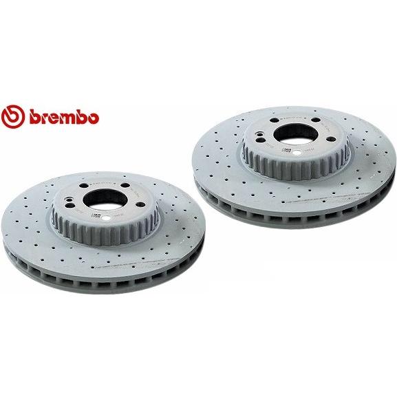 Mercedes-Benz 【M’s】 W205 ベンツ Cクラス C180 C200 C220d 2014-2021 BREMBO フロント ...