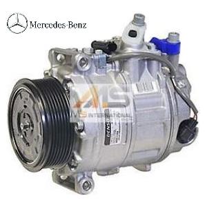 Mercedes-Benz 【M's】 W221 Sクラス / W216 CLクラス 純正OEM DELPHI製 エアコンコンプレッサー ...