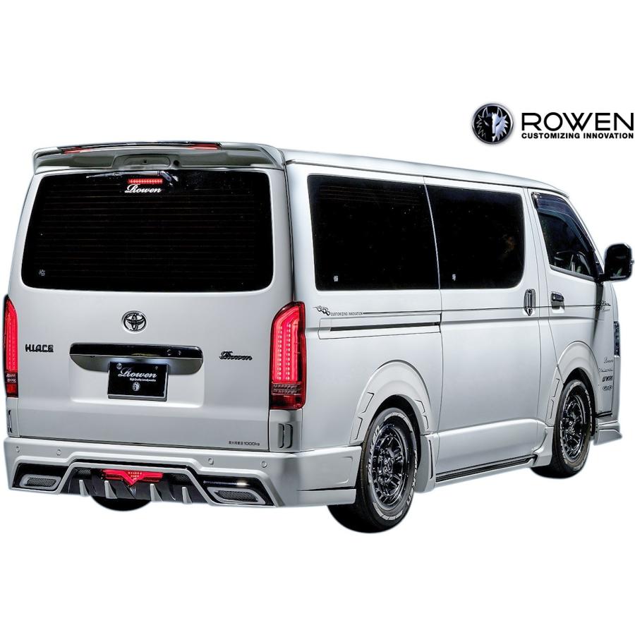 ハイエース 【M’s】 トヨタ 200 7型 ナロー GDH/TRH20# (2022.4-) ROWEN リアコーナーパネル 左右 ロェン ロウェン エアロ パーツ カスタム ...