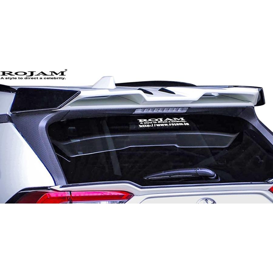 RAV4 【M's】 トヨタ X/G/G-Z/Adventure (2019/4-) ROJAM リアウイング FRP 未塗装 ロジャム エアロ パーツ カスタム ラヴ4 ラブ4 20-rw ...