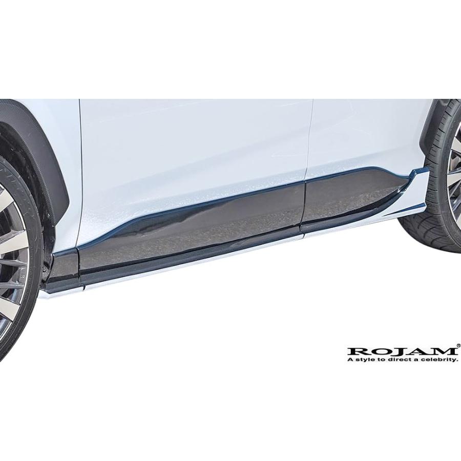 RAV4 【M's】 トヨタ X/G/G-Z/Adventure (2019/4-) ROJAM サイドステップ 左右 ／／ FRP 未塗装 ロジャム エアロ パーツ ラヴ4 ラブ4 20 ...