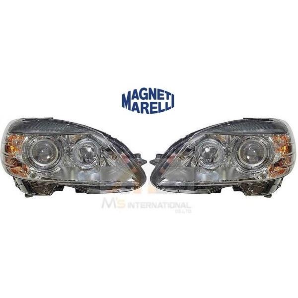 【M's】W204 ベンツ AMG Cクラス 前期（2007y-2010y）MARELLI製 バイキセノンヘッドライト（左右）／／純正OEM ...