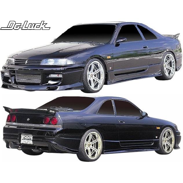 スカイライン（日産） 【M's】 日産 R33 スカイライン ECR33 (1993y-1998y) Do-Luck サイドディフューザー ...