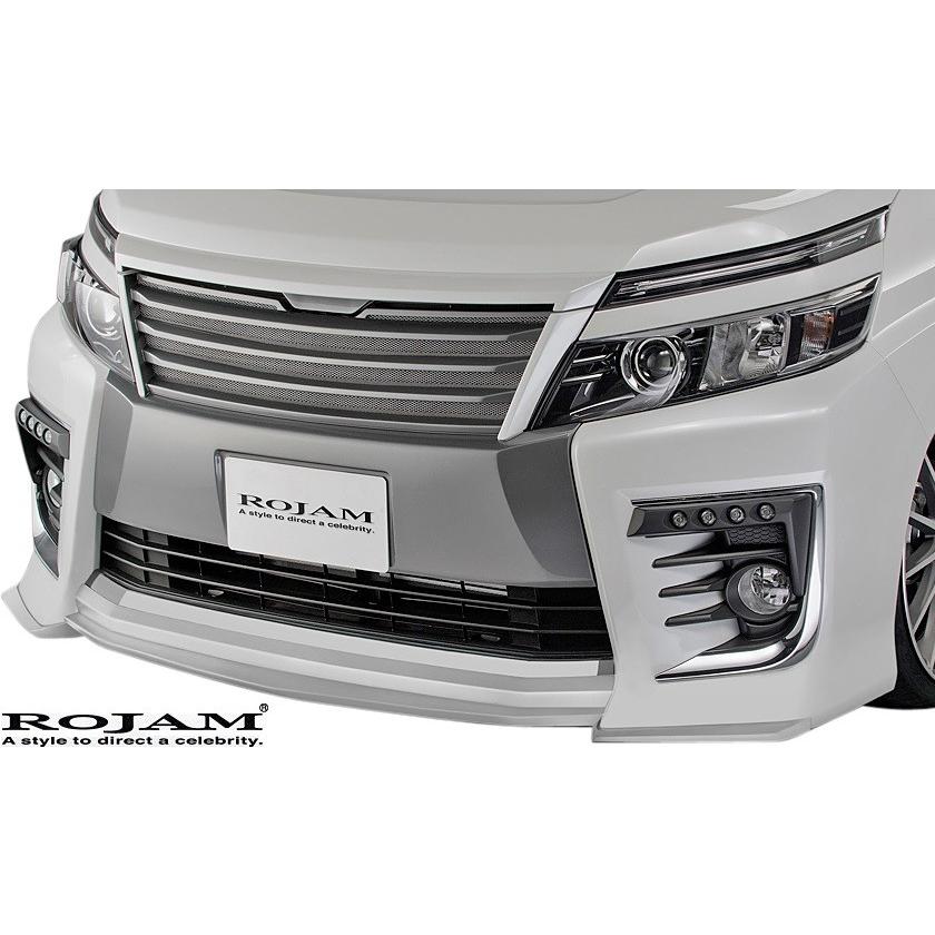 トヨタ 【M's】トヨタ ヴォクシー 80系 前期 (2014/1-2017/6) ROJAM IRT フロントアンダーリップ／／ZSグレード ZRR80W FRP ロジャム エアロ : エム ...