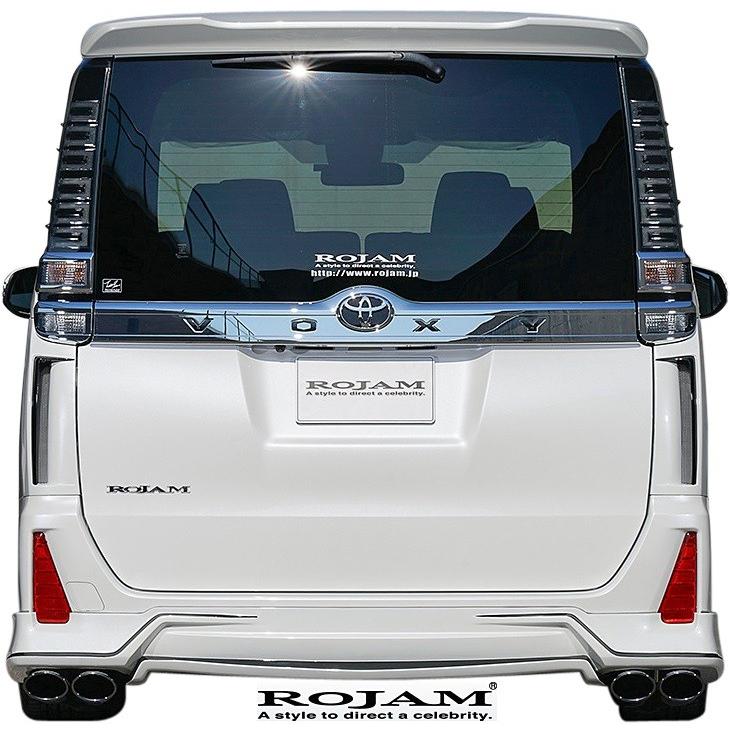 トヨタ 【M's】トヨタ ヴォクシー 80系 前期 後期 全グレード (2014/1-) ROJAM IRT リアコーナーダクト FRP 未塗装 21-rcd-vne80 ロジャム ボクシー ...