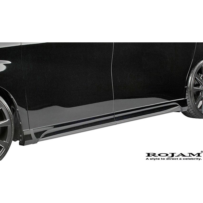 トヨタ 【M's】トヨタ ヴェルファイア 30系 前期 (2015/1-2017/12) ROJAM IRT サイドステップモール 左右 FRP 未塗装 ロジャム エアロ TOYOTA ...