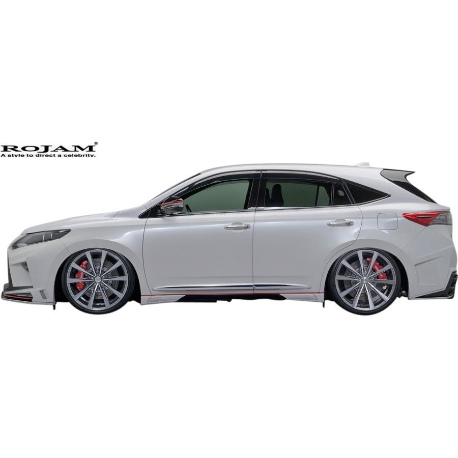 【M's】ロジャム ハリアー 60系 前期/後期(2014/1-2020/5) ROJAM IRT GENIK リアバンパースポイラー LED.Ver／／FRP ロジャム エアロ :22-rb ...