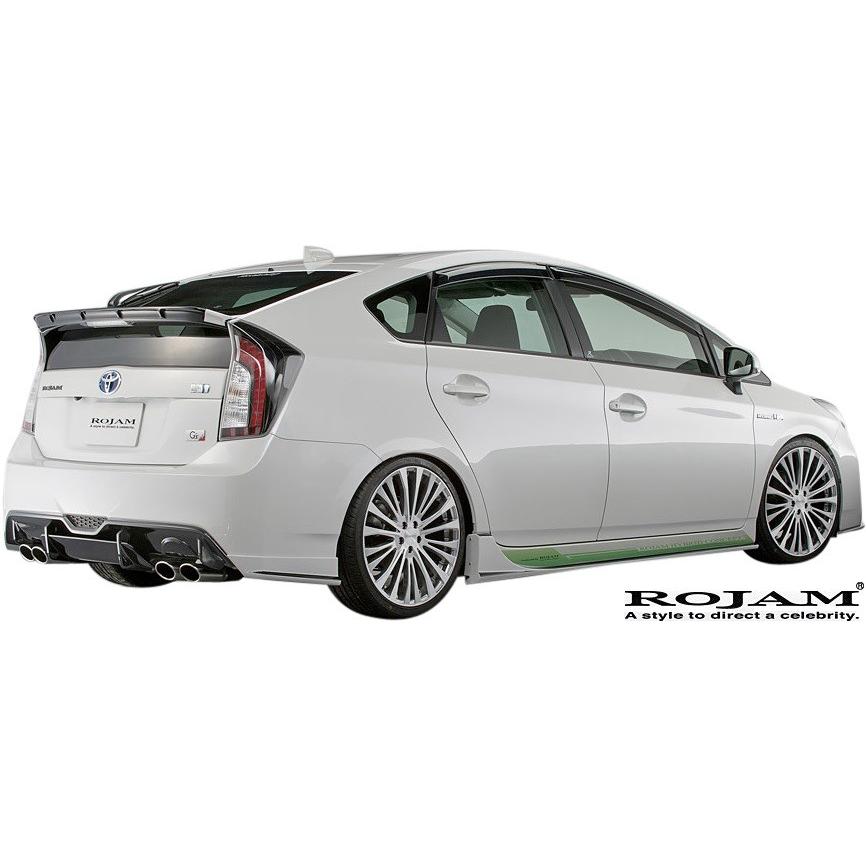 トヨタ 【M's】トヨタ プリウス G’s 30系 (2011/12-2015/12) ROJAM VERDE リアウイング／／ZVW30 FRP ロジャム ヴェルデ 23-rw-pr30 ...