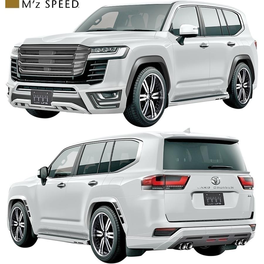 ランドクルーザー 【M's】 トヨタ 前期 300 VJA300W FJA300W (2021/8-) M'z SPEED ドアミラーカバー 左右 エムズスピード エアロ パーツ 2312 ...