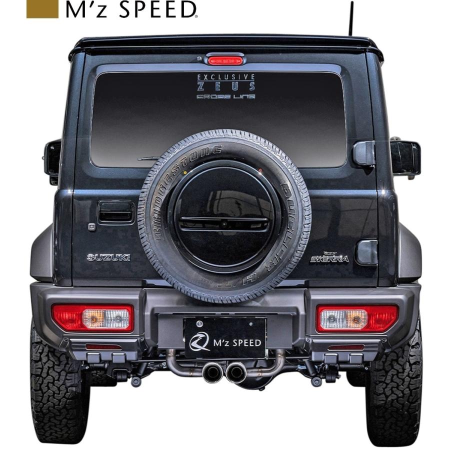 ジムニー 【M's】 JB74W シエラ (2018/7-) M'z SPEED CROSS LINE リアウイング ABS エムズスピード エアロ パーツ 74 JIMNY SIERRA ...