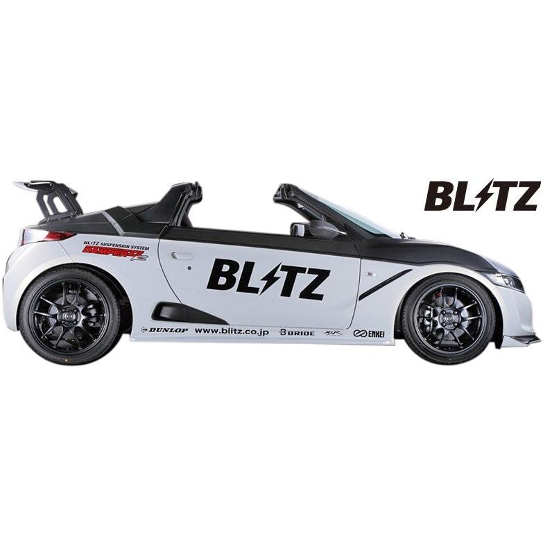 BLITZ 【M's】ホンダ S660 JW5 (15/04-)BLITZ AERO SPEED エアロボンネット／／FRP製 ブリッツ エアロスピード R-Concept エアロ パーツ ...
