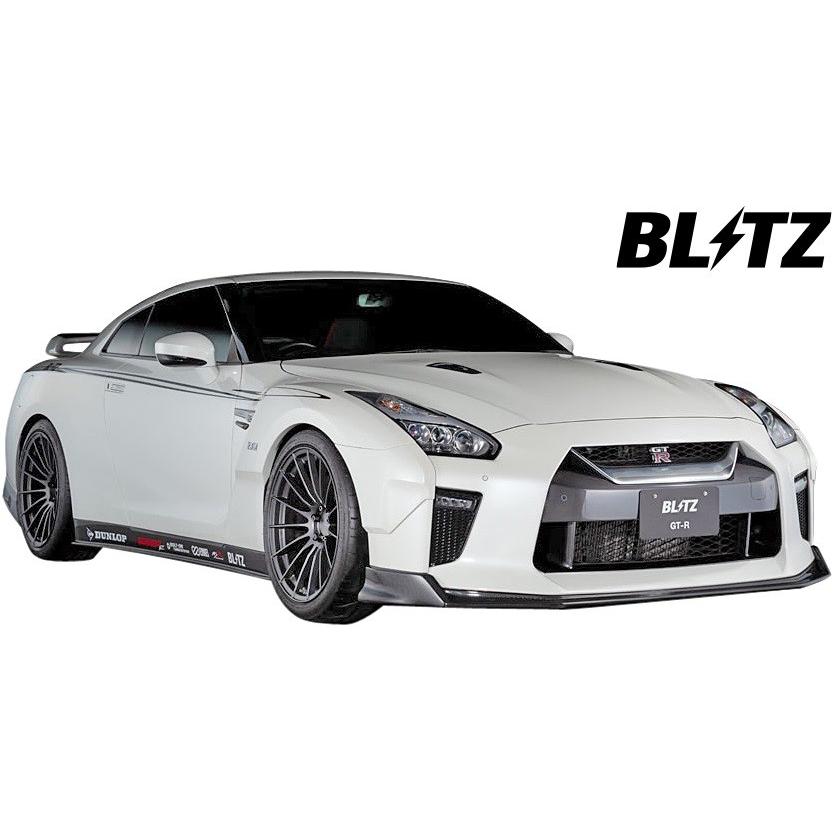 BLITZ 【M's】日産 R35 GT-R (16/07-) AERO SPEED R-CONCEPT ガー二ーフラップ FRP ブリッツ ...