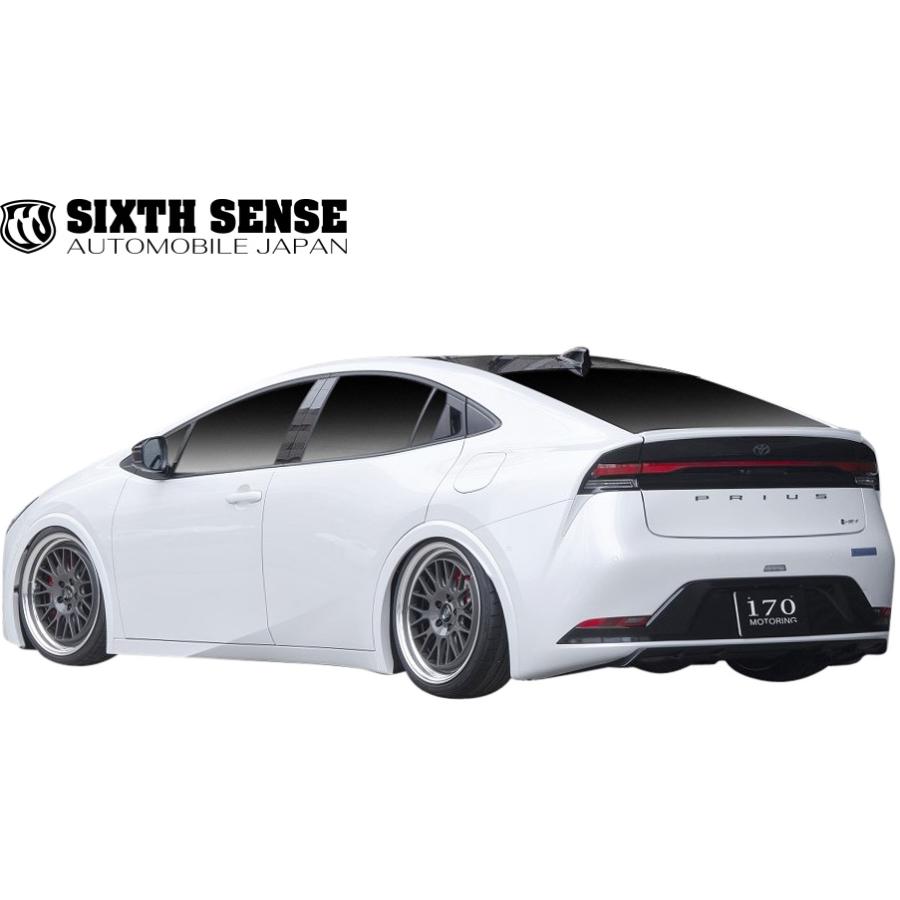 プリウス 【M's】 60系 前期 2023- SIXTH SENSE フロントリップスポイラー ABS 未塗装 シックスセンス エアロ パーツ 部品 60 PRIUS 60プリウス ...