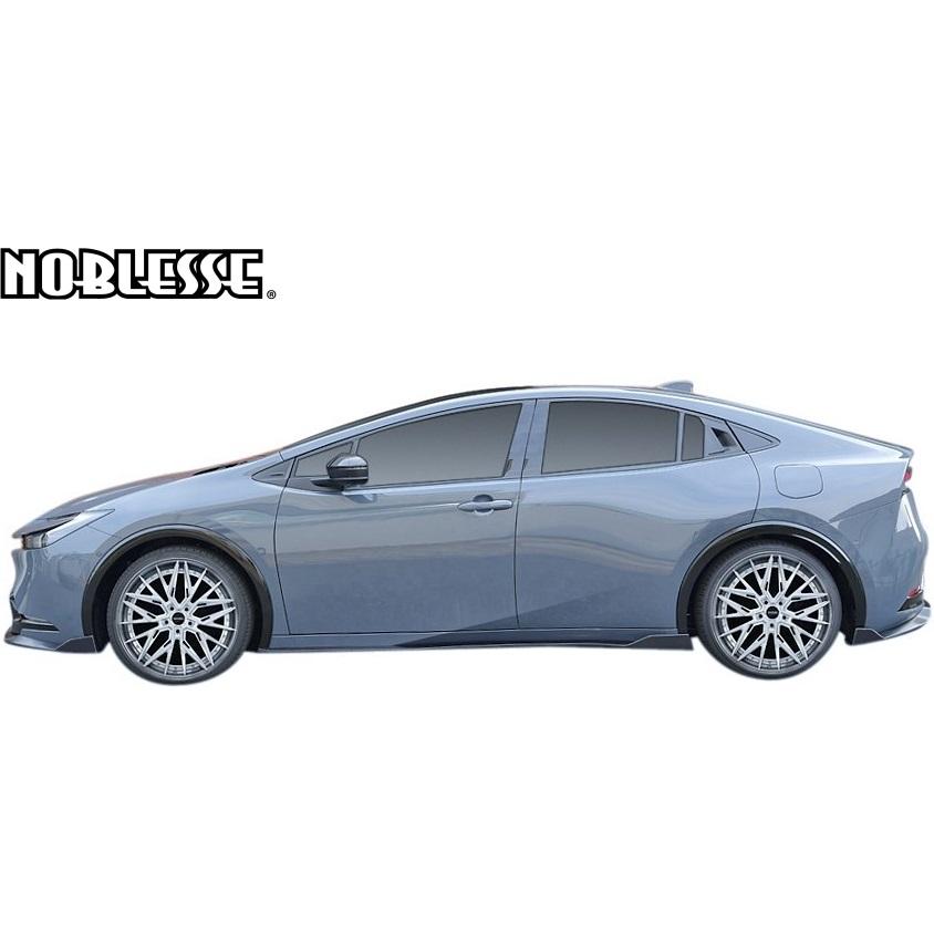 【M’s】 トヨタ 60系 プリウス 前期 (2023.1-) NOBLESSE サイドステップ 左右 ノブレッセ エアロ パーツ 60プリウス 60 PRIUS 新型 現行型 60PRIUS ...