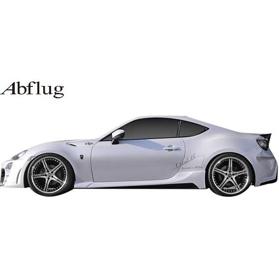 86 【M’s】 トヨタ ハチロク ZN6 前期 (2012.4-2016.7) Abflug Spiral フルエアロ 3点 バンパータイプ ...