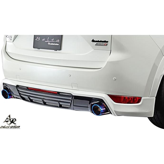 マツダ 【M's】 CX-5 KFEP KF5P KF2P (H29.02-) Admiration Belta エグゼクティブ チタン マフラーカッター 100φ 2個 ／ アドミレイション ...