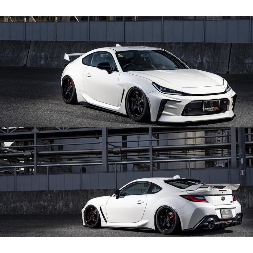 86 【M’s】 トヨタ GR86 ZN8 (2021y-) AIMGAIN GT-S サイドスポイラー 左右 カーボン エイムゲイン GTS エアロ パーツ セット 新型 現行型 ハチロク ...