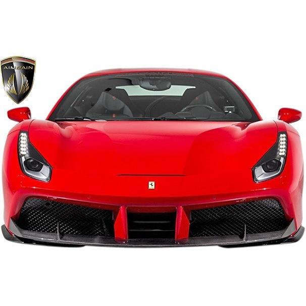488 スパイダー 【M's】フェラーリ 488GTB F142B (2015y-2019y) AIMGAIN パーフェクトボディキット 5点／／エイムゲイン エアロ フルエアロ エアロセット ...