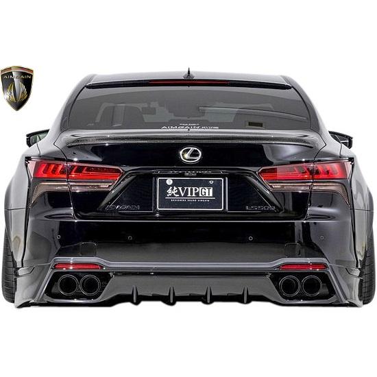 レクサス 【M’s】 50系 LS LS500 LS500h F-SPORT 後期 (2020.11-) AIMGAIN 純VIP GT WIDE BODY フロントアンダースポイラー エイム ...