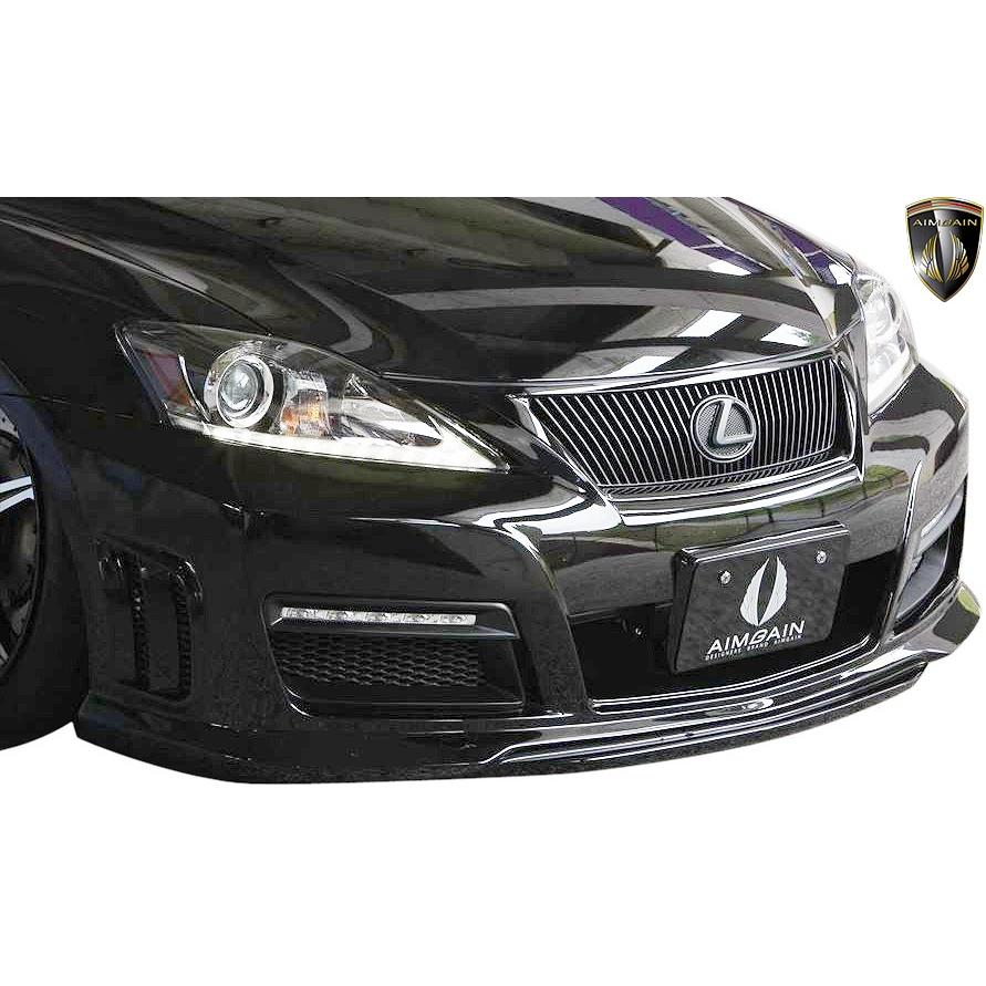 【M's】 レクサス 20系 IS-C コンバーチブル IS250C IS350C (2009.5-2014.5) AIMGAIN 純VIP SPORT フロントバンパー FRP エイムゲイン ...