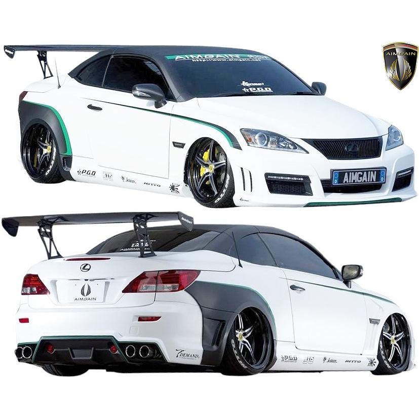 レクサス 【M's】 20系 IS-C コンバーチブル IS250C IS350C 2009.5-2014.5 AIMGAIN 純VIP SPORT TUNING STYLE サイドステップ ...