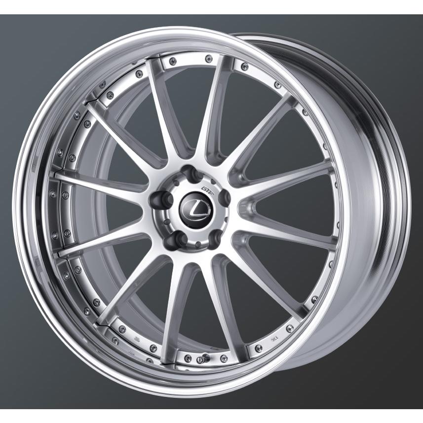 【M's】 AIMGAIN GTF ホイール 4本セット ハイパーシルバー 22インチ 9.0J 5穴 オーダーインセット エイムゲイン ...