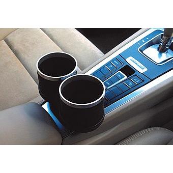 【M's】ポルシェ 911 991／981 718ボクスター／981Cケイマン ALCABO 高級 ドリンクホルダー（シルバー）／／アルカボ カップホルダー AL-P202S : al ...