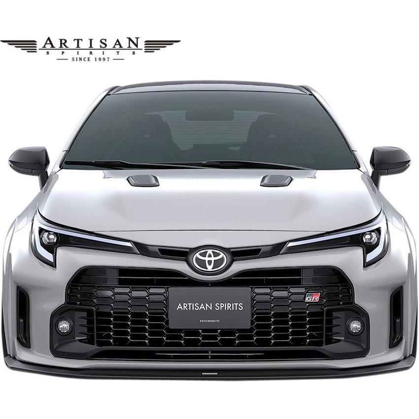【M’s】 GRカローラ RZ GZEA14H (2022.12-) ARTISAN SPIRITS フロントフェンダーアーチ 左右 FRP 未塗装 アーティシャンスピリッツ エアロ パーツ ...