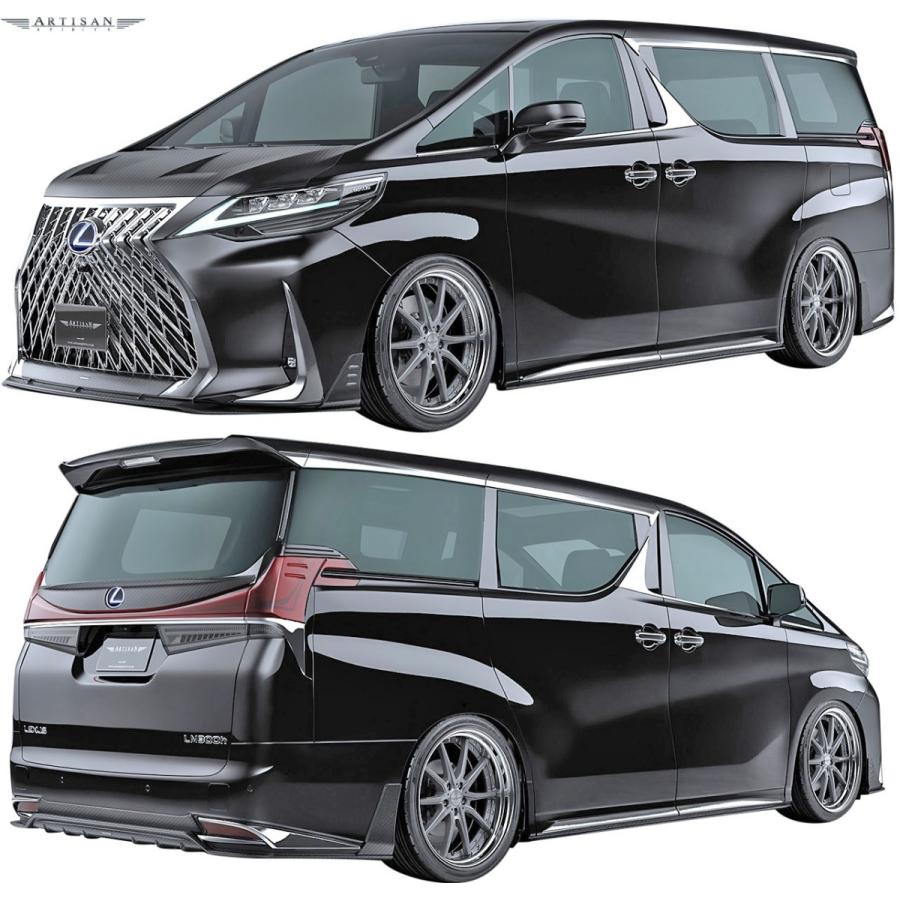 レクサス 【M’s】 LM AH30 LM350 LM300h (2020y-2023y) ARTISAN SPIRITS Sports Line BLACK LABEL フルキット 11点 ...