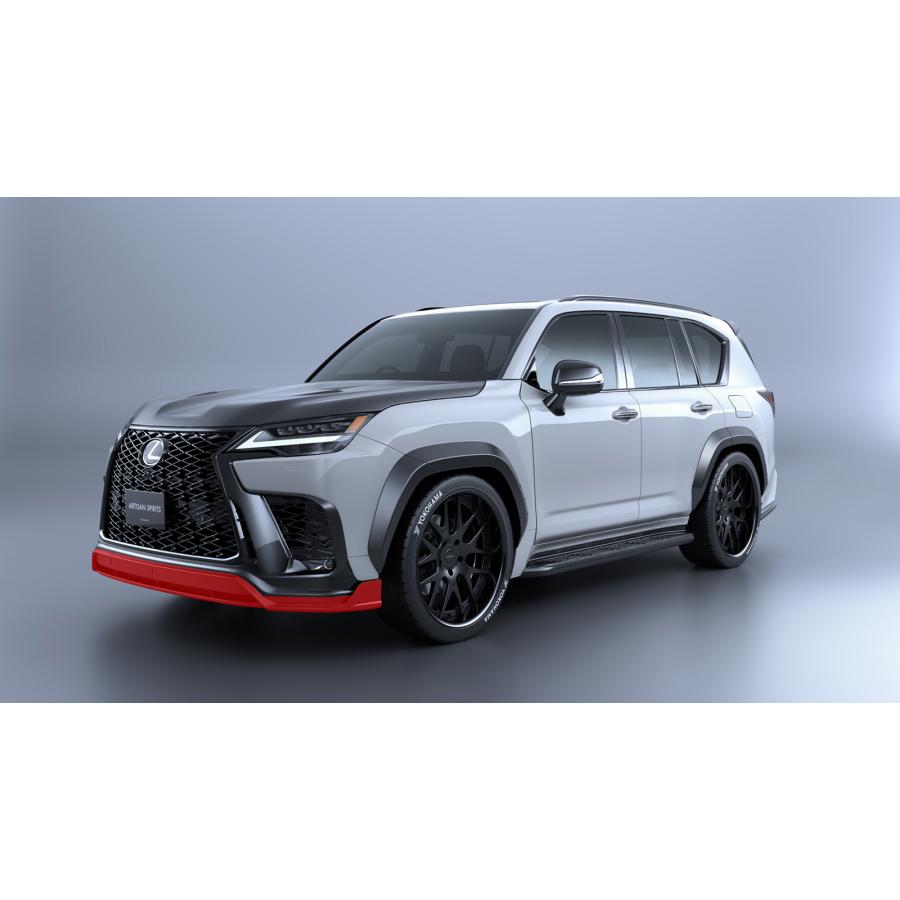 レクサス 【M’s】 LX600 VJA310 (2022.1-) ARTISAN SPIRITS BLACK LABEL フロントハーフスポイラー (Fスポーツ用) FRP 正規 アーティ ...