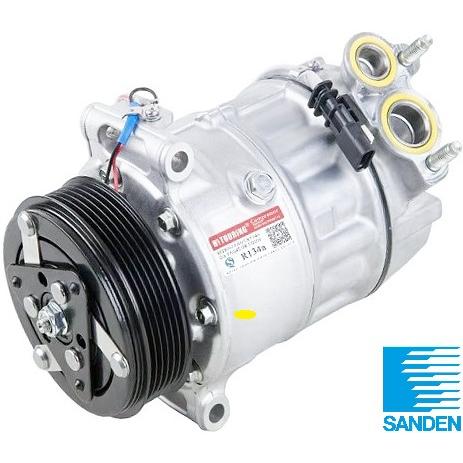 JAGUAR 【M’s】 Jaguar ジャガー X250 X351 X150 XJ XF XK SANDEN エアコンコンプレッサー AC ...